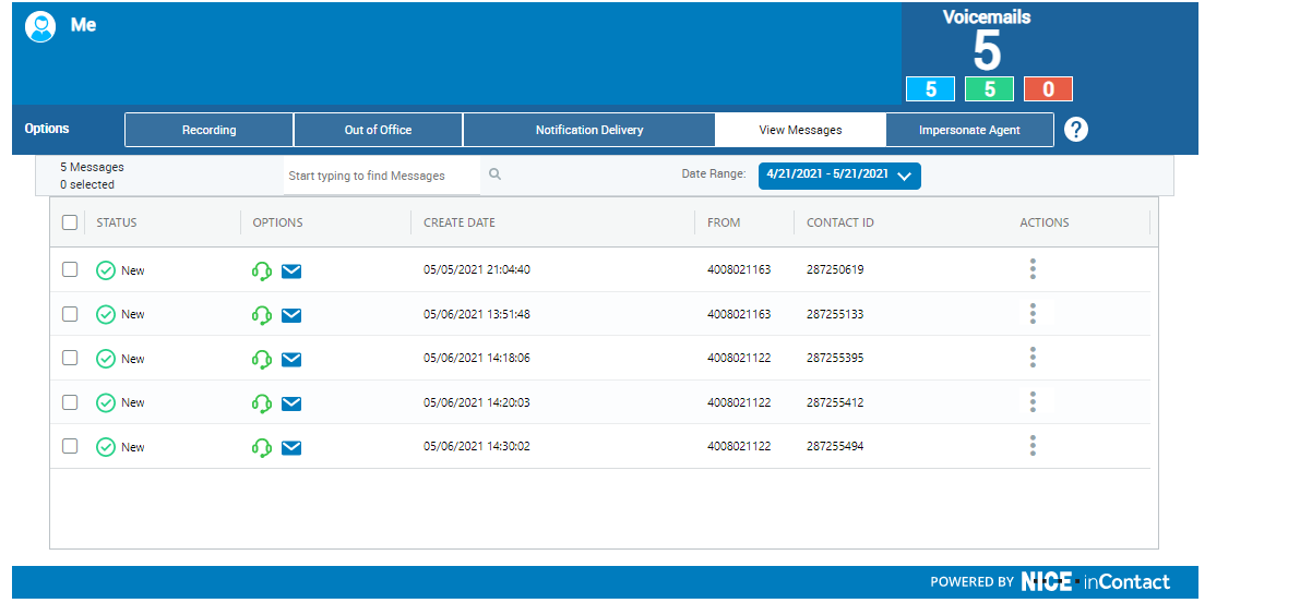 User Tasks In CXone Attendant
