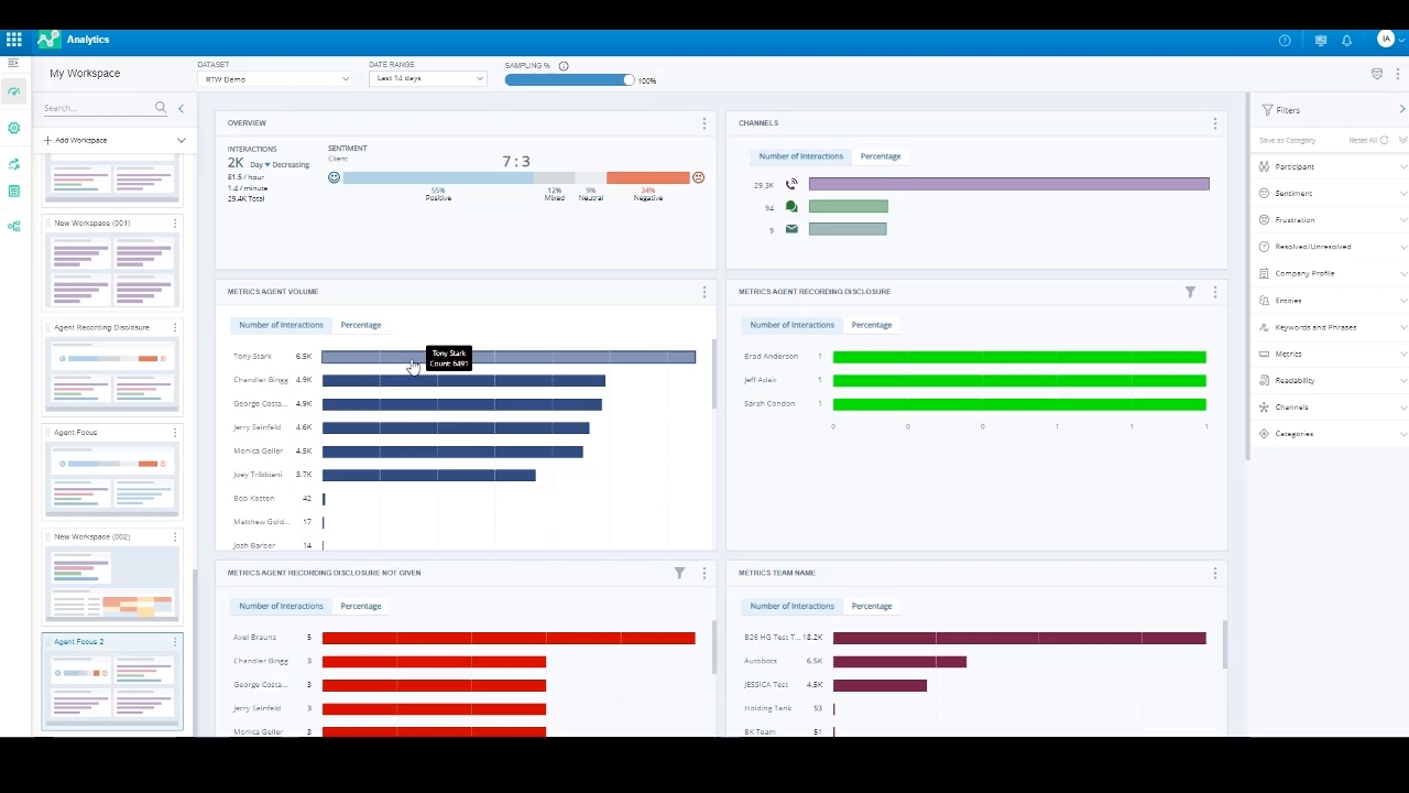 Duplicate and Change a Workspace