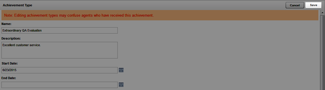 Edit Achievement Types
